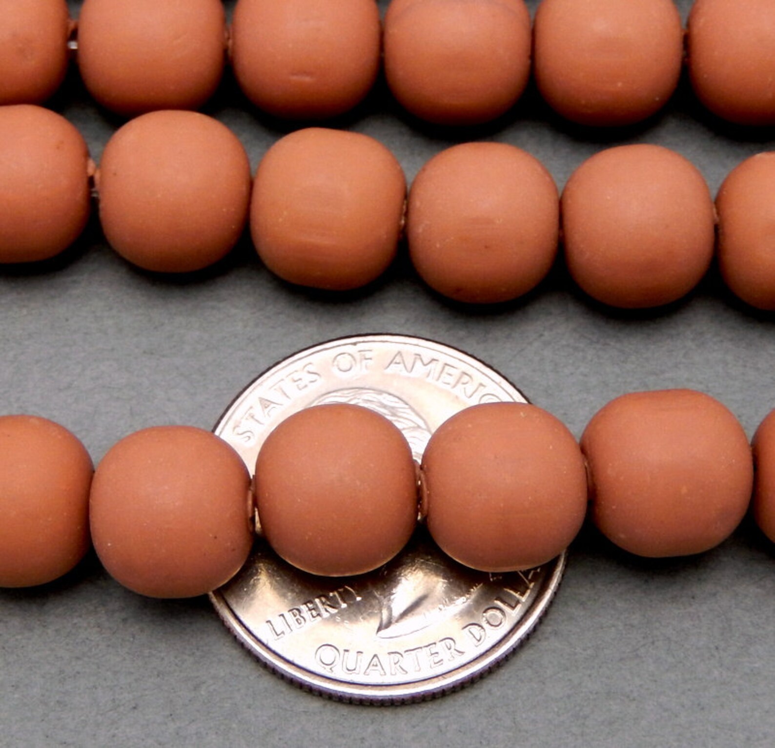 Clay Colored Fimo Bead Strand 1 STRAND S25B31-03 - Etsy
