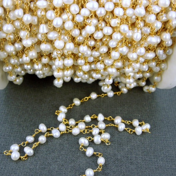 Rosary Chain Gold - Etsy