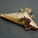 Shark Tooth CONNECTOR Real Shark Tooth Pendant Charm Electroplated 24k ...
