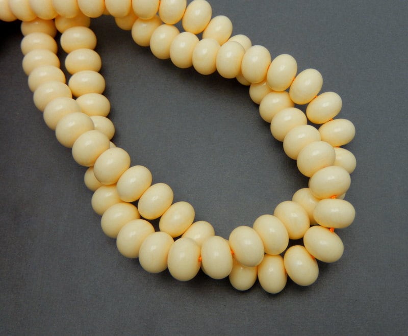 Beautiful Light Yellow Colored Round Beads 14mm Light | Etsy