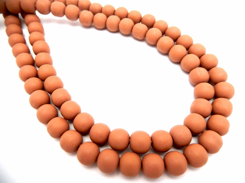 Clay Colored Fimo Bead Strand 1 STRAND S26B14-03 | Etsy