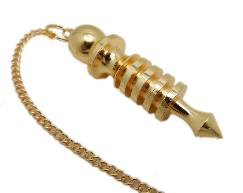 Gold Toned Metal Pendulum S114B3-03 | Etsy