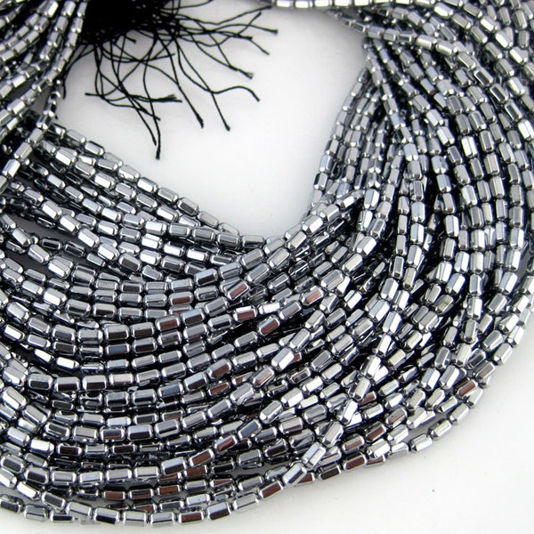 Hematite Tube Beads - Etsy