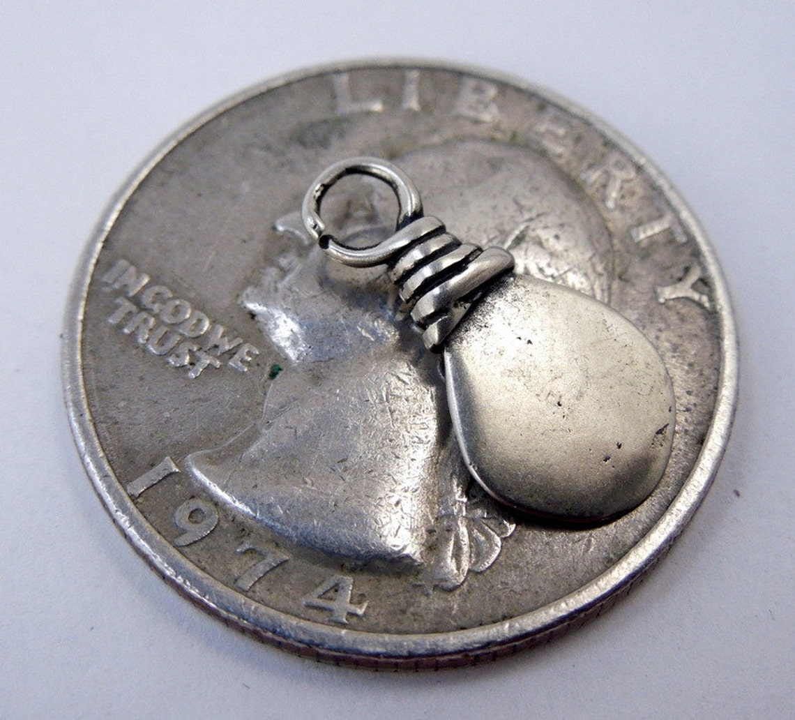 Brass Paddle Charm Pendant Petite White Brass Paddle Charm - Etsy