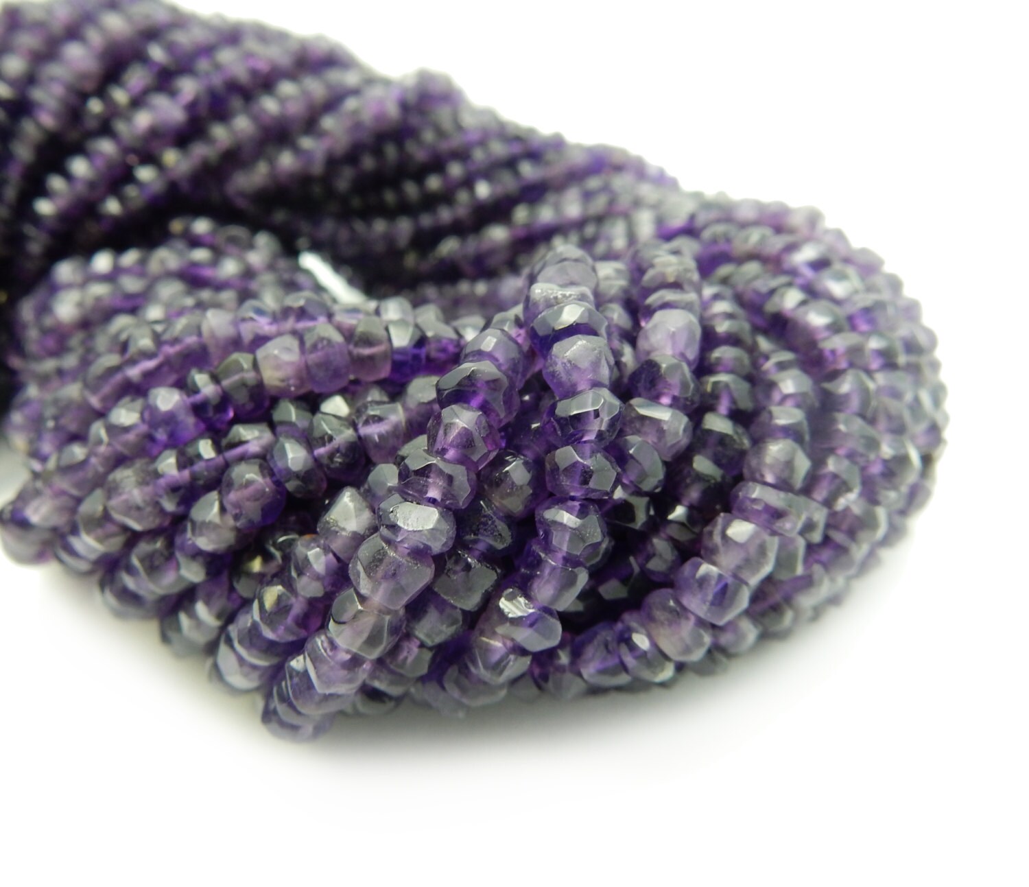 Amethyst Beads 1 STRAND Beautiful Amethyst Chip Beads | Etsy