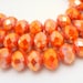 Coral Color Beads Dyed Coral 4mm X 3mm Tube Heishi Beads 1 STRAND S49B2 ...