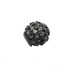 Tiny Rhinestone Sphere Bead/pendant - Oxidized Sterling Silver Pendant ...