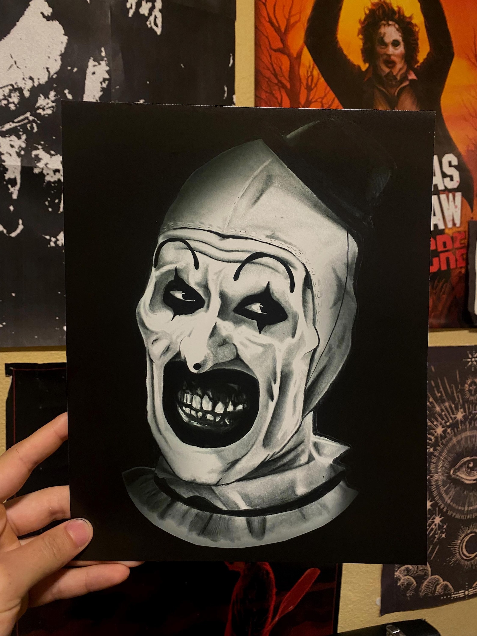 Art the Clown Terrifier Horror Movie Dark Art Print - Etsy