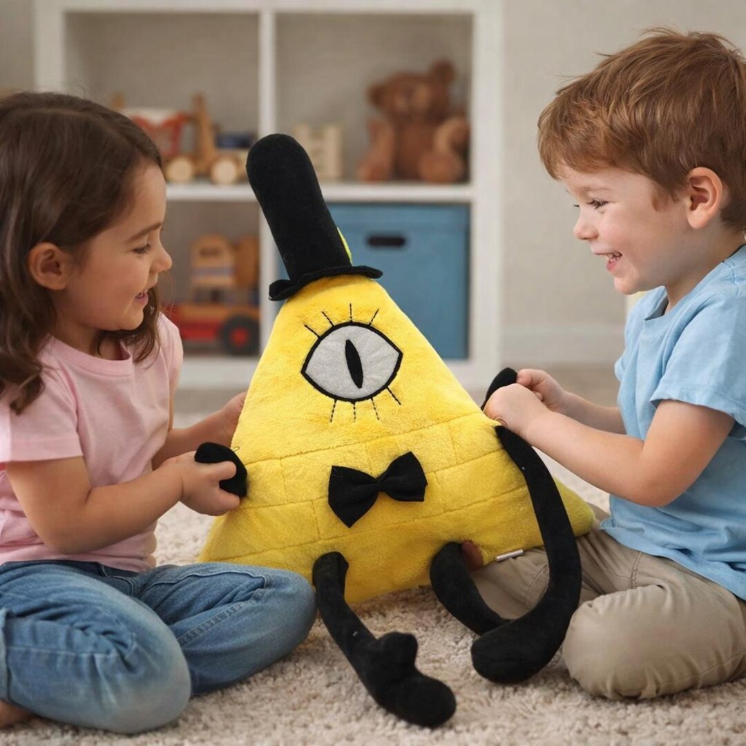 Triangle Plush Toy, Soft Stuffed Doll, Kids Decor - Etsy