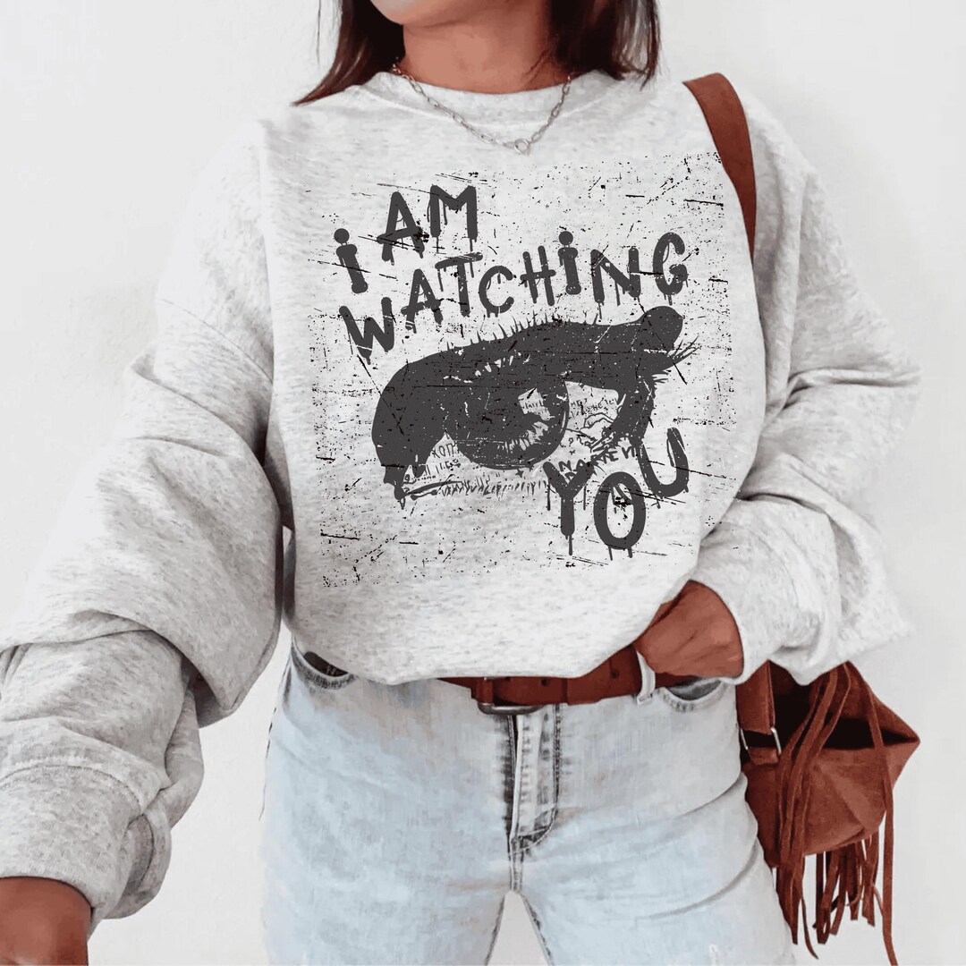 I’m Watching You PNG | Sarcastic Funny Quote Design PNG, Humor Eye ...