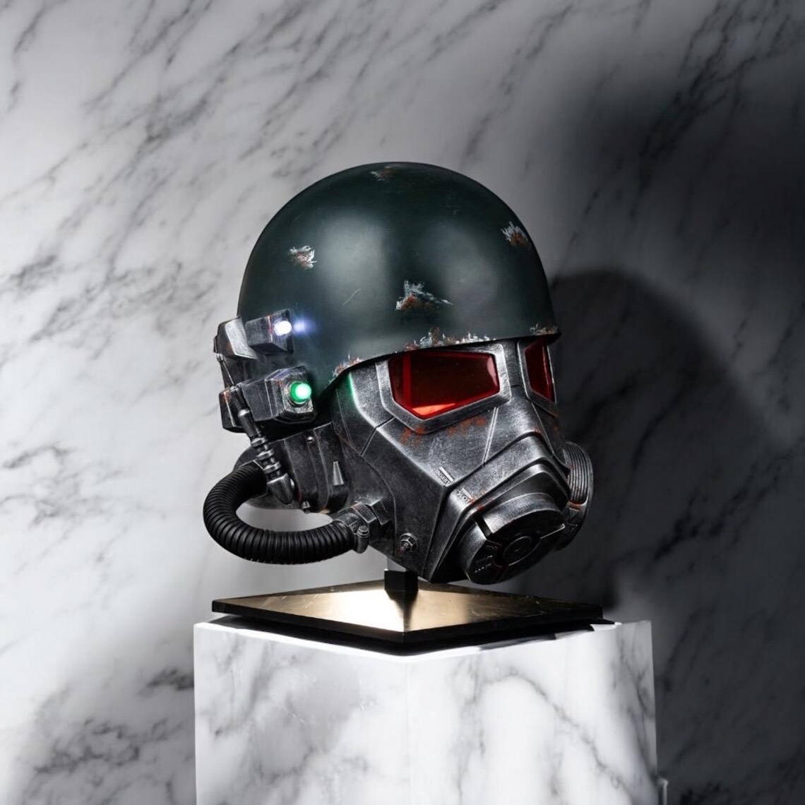 NCR Ranger Helmet | Tactical Gas Mask Helmet Cosplay | Handmade Costume ...