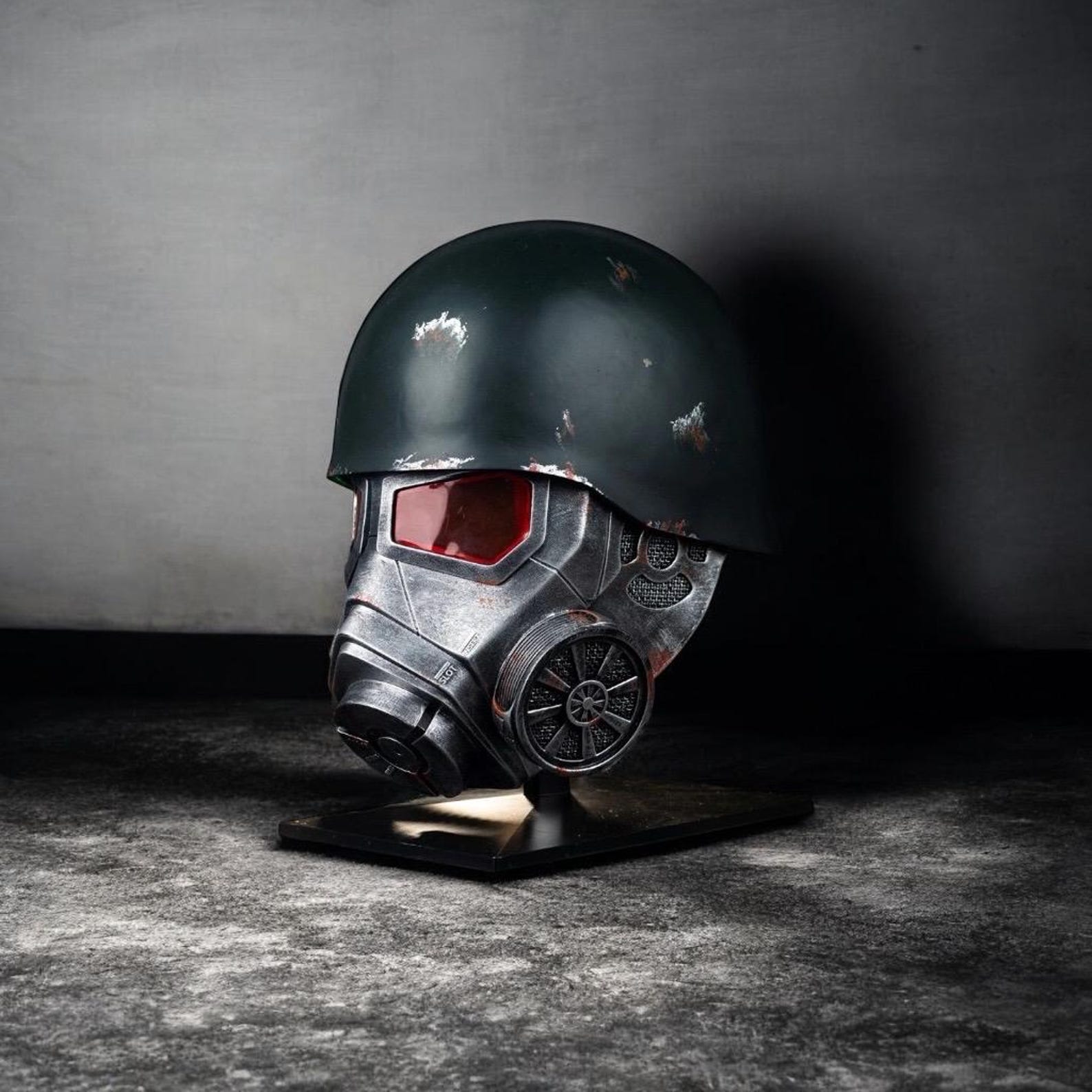 NCR Ranger Helmet | Tactical Gas Mask Helmet Cosplay | Handmade Costume ...