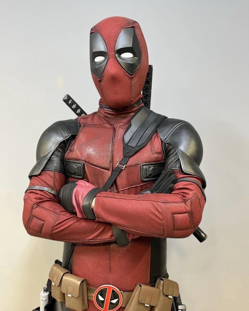 Deadpool Full Suit - Etsy