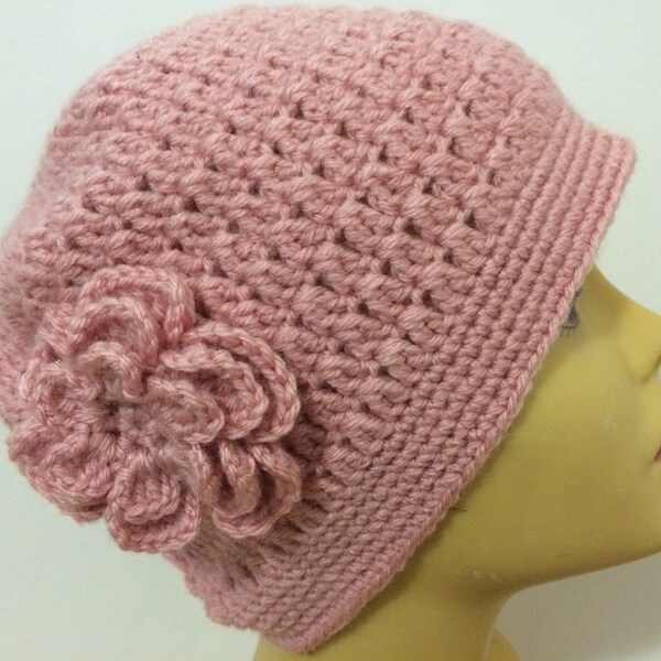 Rose Beanie - Etsy