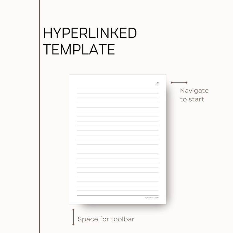 Notebook for Remarkable Paper Pro, Remarkable 2, Minimalist Design ...