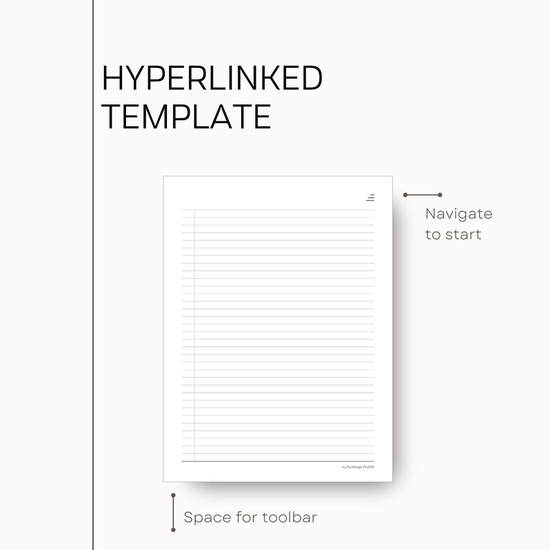 Notebook for Remarkable Paper Pro, Remarkable 2, Minimalist Design ...