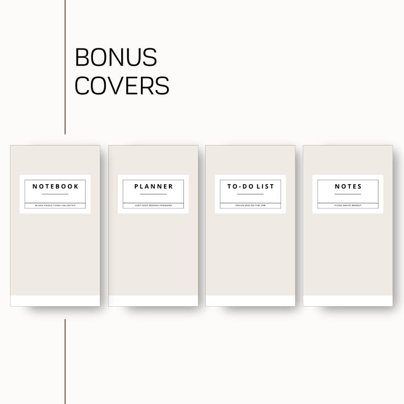 2026 Planner for Remarkable Pro Move, Minimalist Design, Remarkable ...