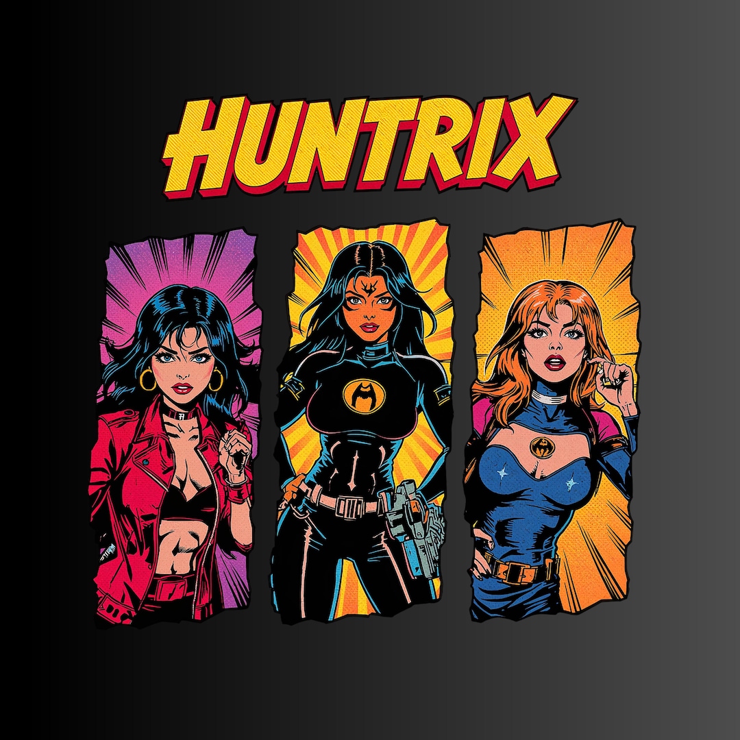Huntrix Kpop Demon Hunters PNG, Huntrix, Huntrix PNG, Huntrix Anime ...
