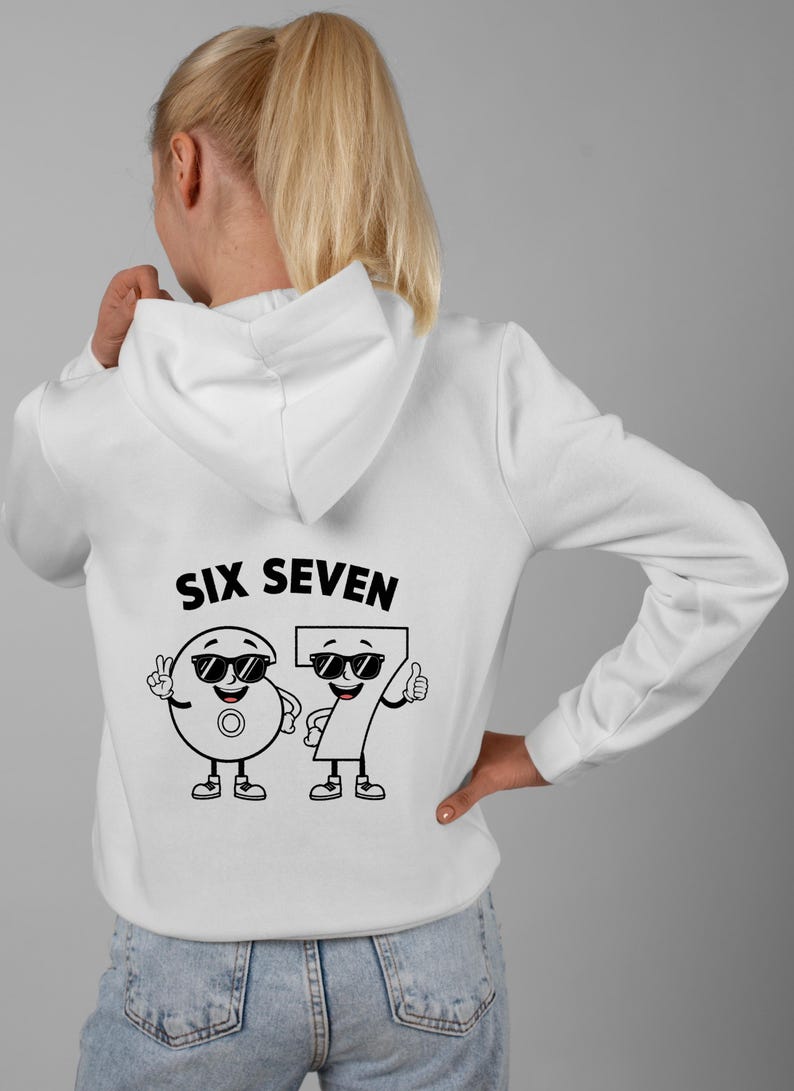 Funny Six Seven SVG, PNG, Gen Alpha Brainrot Meme, Cricut Sublimation ...