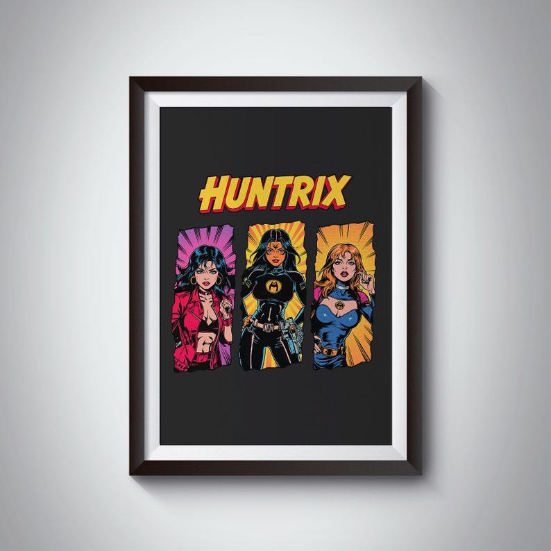 Huntrix Kpop Demon Hunters PNG, Huntrix, Huntrix PNG, Huntrix Anime ...