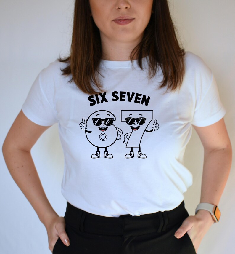 Funny Six Seven SVG, PNG, Gen Alpha Brainrot Meme, Cricut Sublimation ...