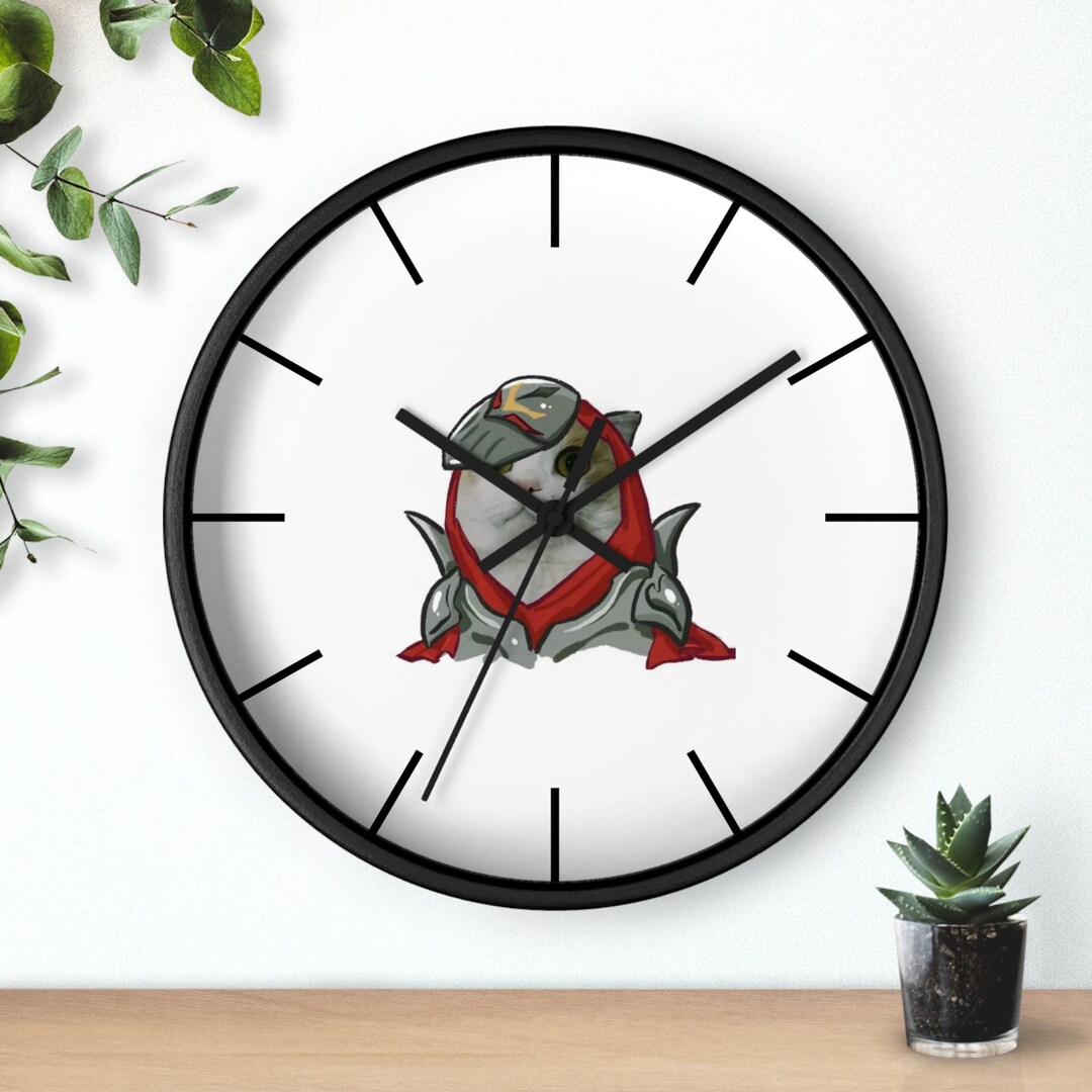 League of Legends Zed Cat Themed Wall Clock - Etsy