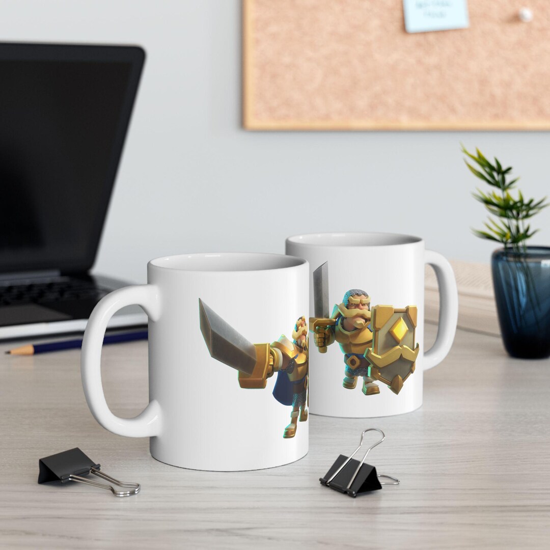 Clash Royale Hero Knight Mug, (11oz, 15oz) - Etsy