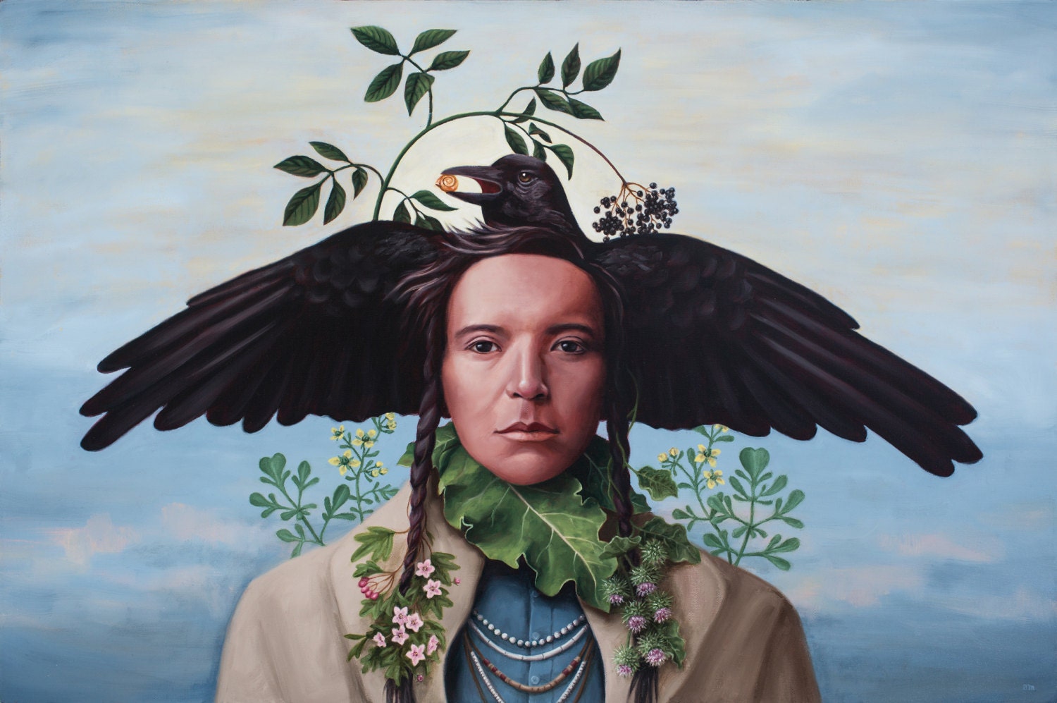 Crow-boy - Fine Art Print - Etsy