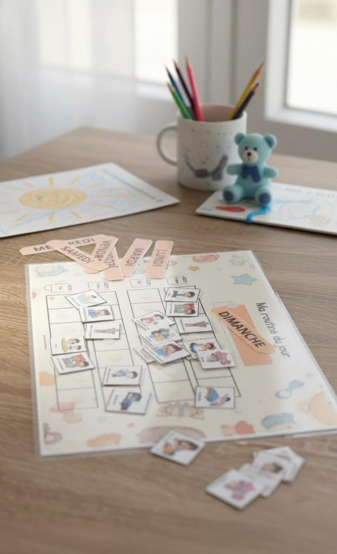 Daily Routine - Child's Autonomy and Motivation - Etsy