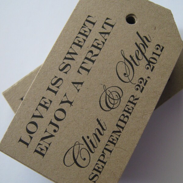Brown Kraft Tags - Etsy