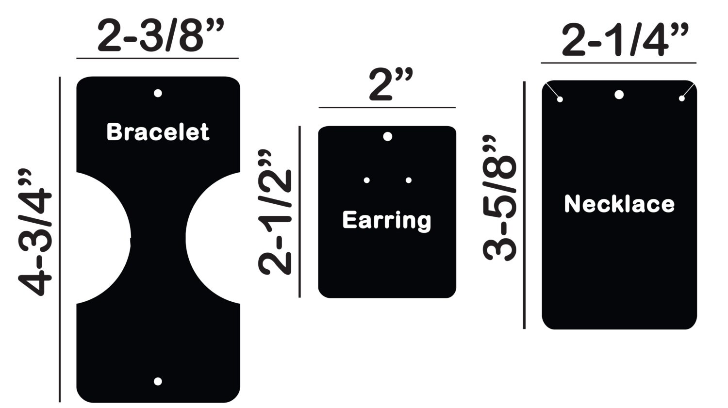 Bracelet Tags Folded Jewelry Cards Customized With Your Logo | Etsy