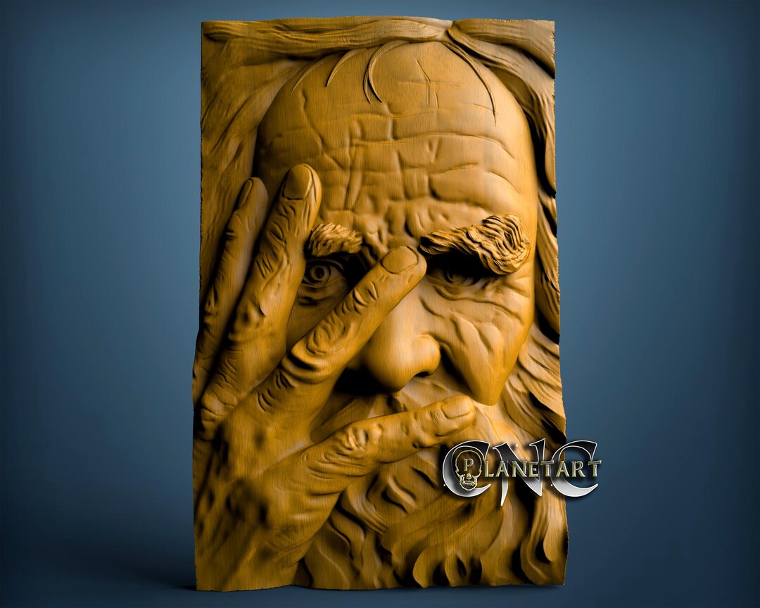 Saint Peter, 3D STL Model, CNC Router Engraver, Artcam, Aspire, CNC ...
