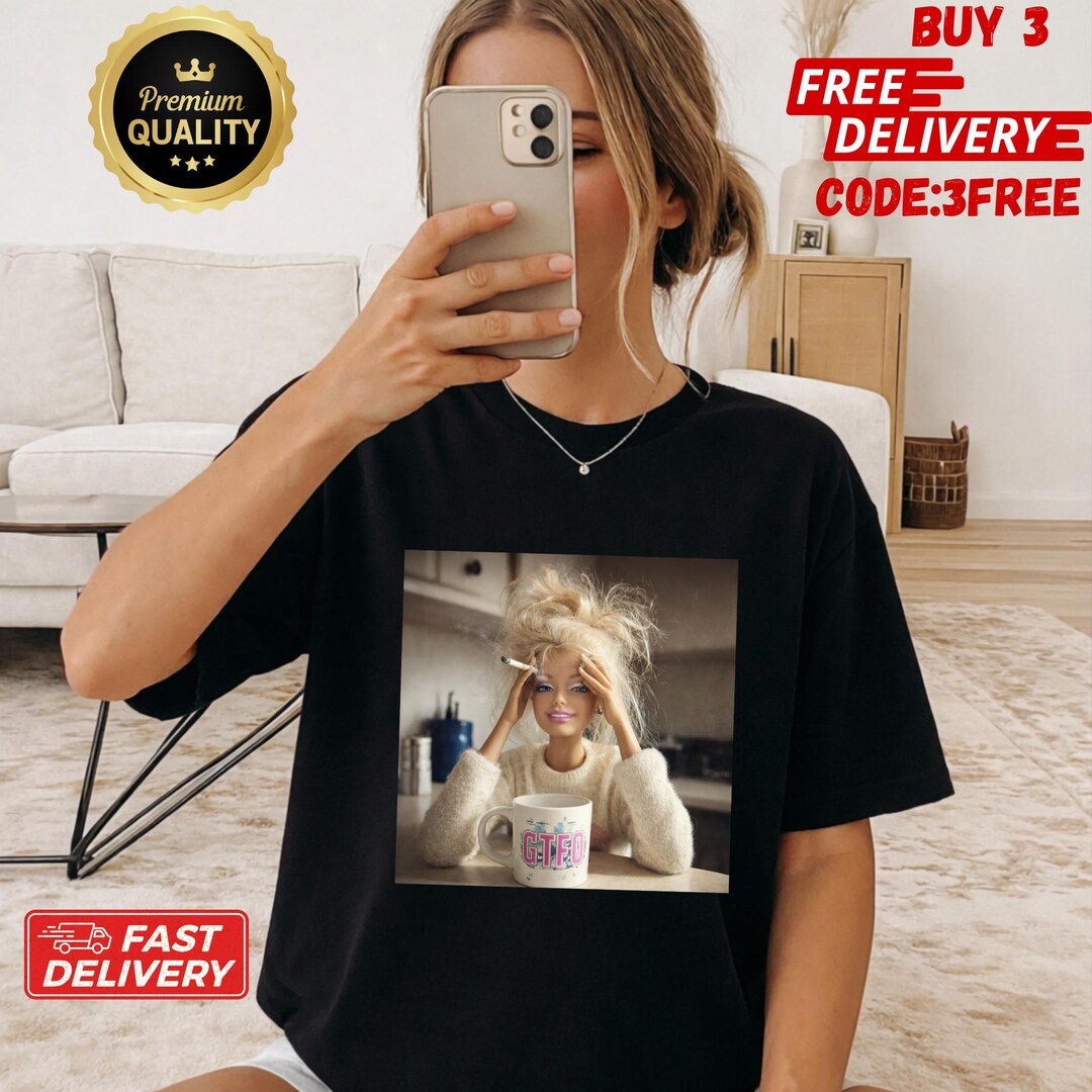 Funny Doll Face Meme Shirt Gift for Woman, Viral Internet Meme Shirt ...