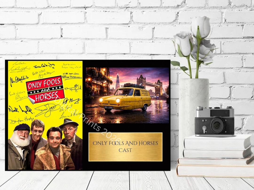 Only Fools and Horses Inspired Wall Art | Classic British TV Comedy Fan ...