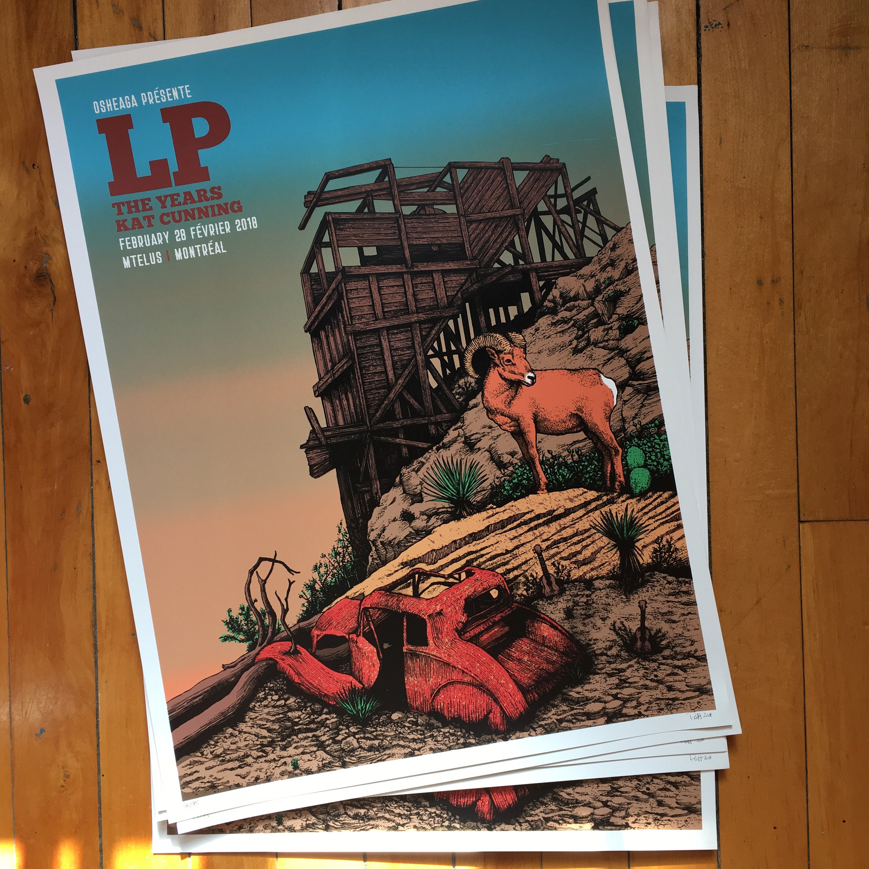 LP 18 X 24 Screenprint Limited Edition - Etsy