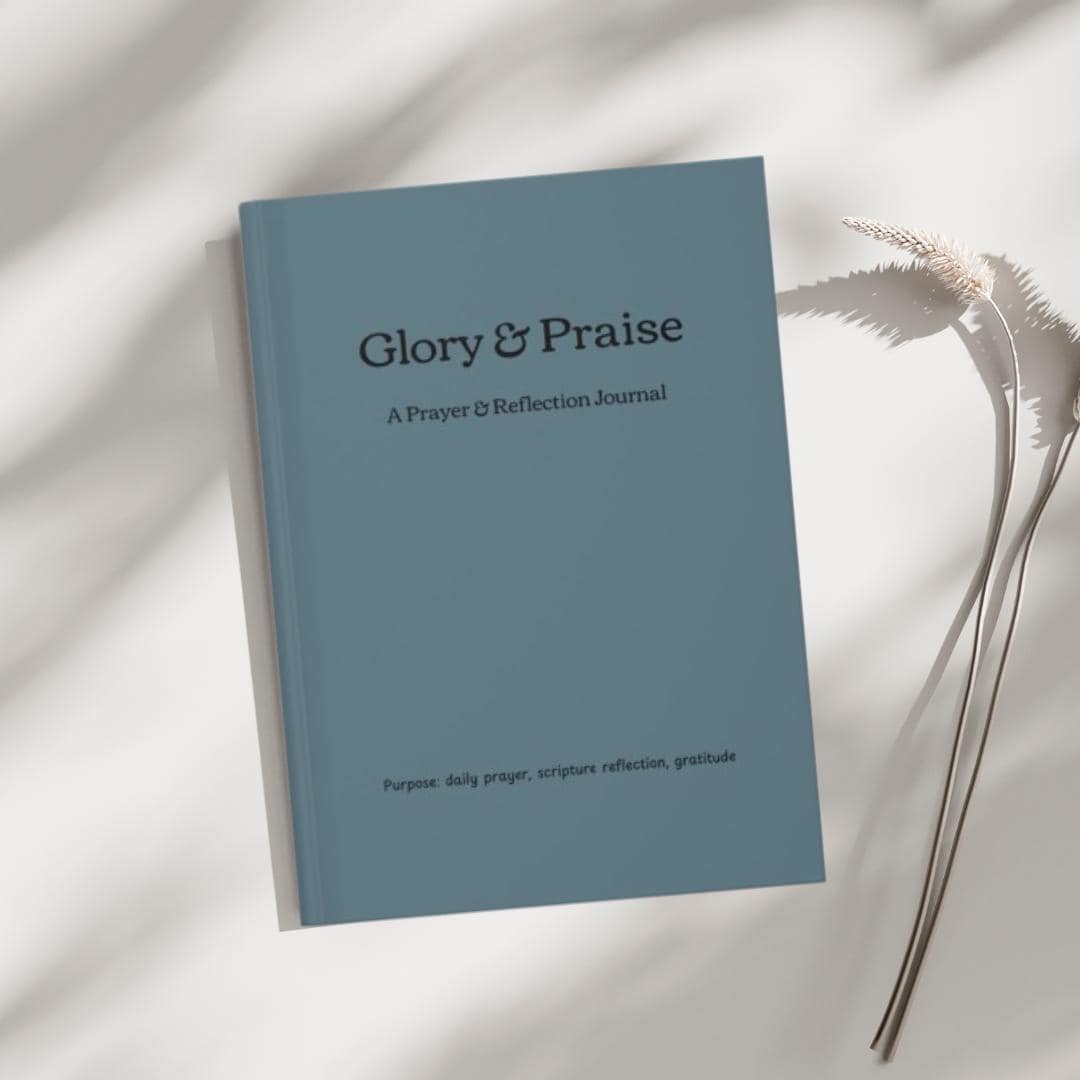 Glory & Praise Prayer Reflection Journal | Hardcover Journal - Etsy