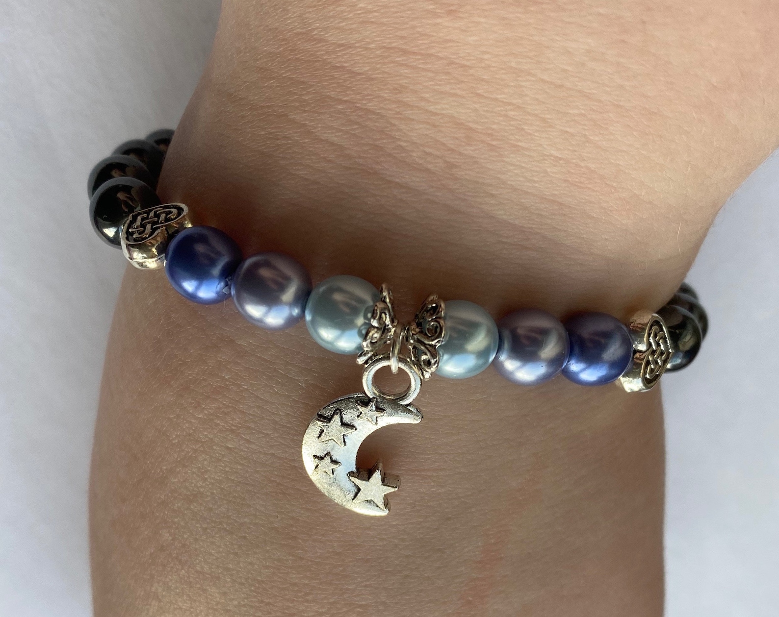 Moon Bracelet. Moon Phase Jewellery. Celestial Jewellery. | Etsy