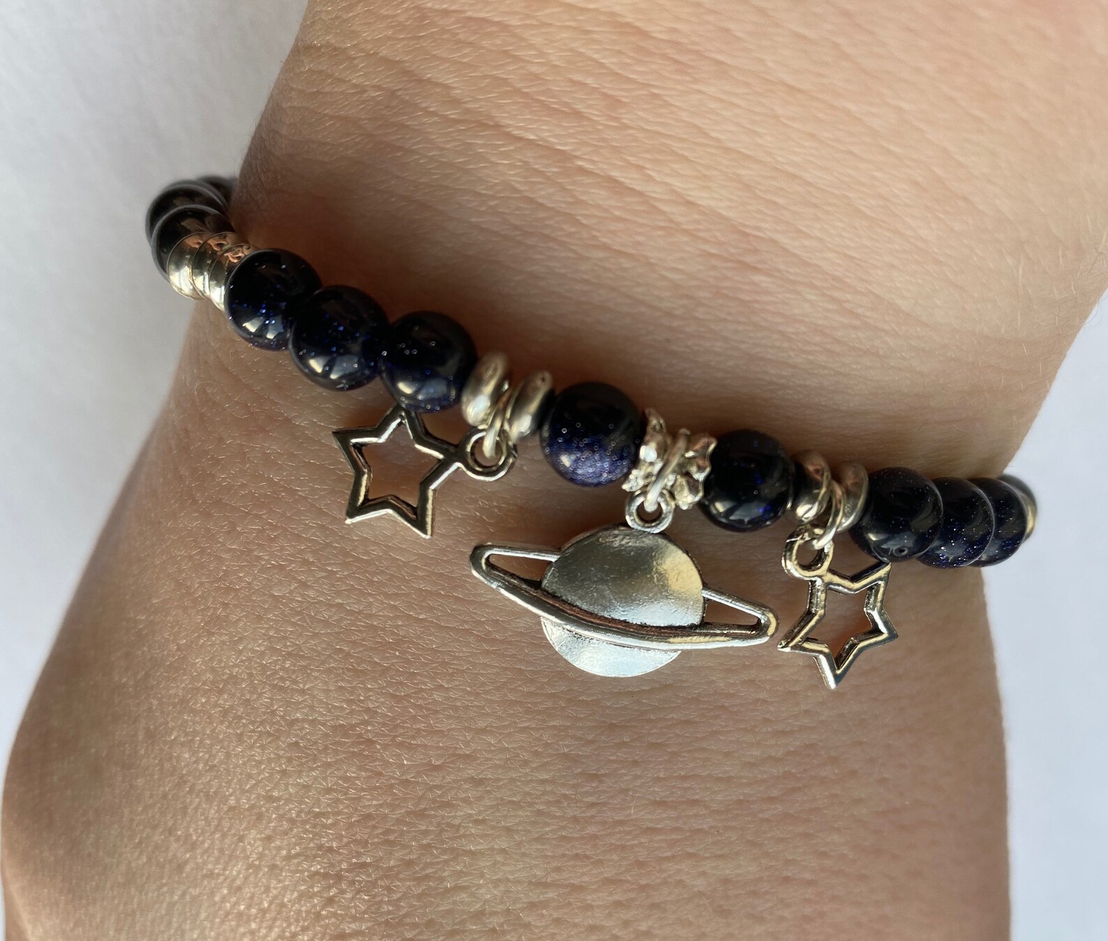 Saturn Bracelet. Saturn Jewellery. Space Bracelet. Astronomy - Etsy