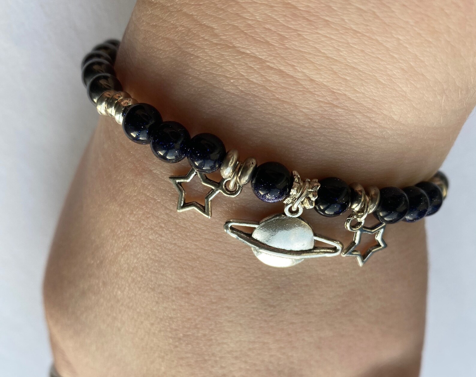 Saturn bracelet. Saturn jewellery. Space bracelet. Astronomy | Etsy