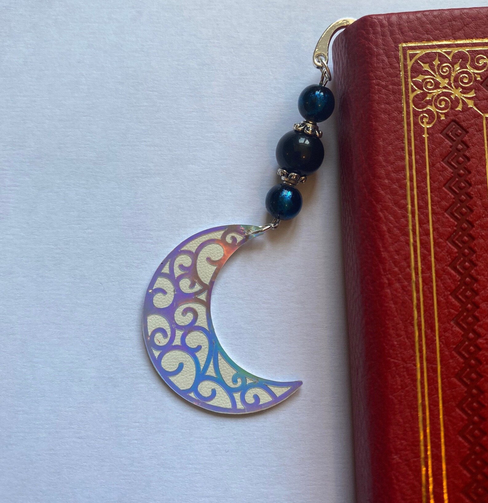Moon Bookmark. Celestial Bookmark. Teacher Gift. Graduation - Etsy