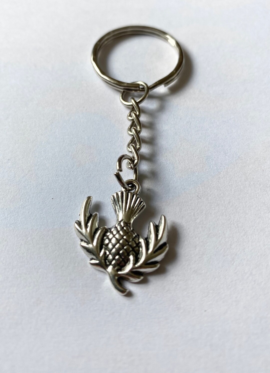 Metal Key Chain. Thistle Keyring. Celtic Keyring. Scottish Keyring ...