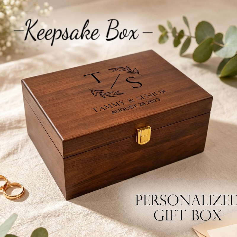 Photo Christening Box - Etsy