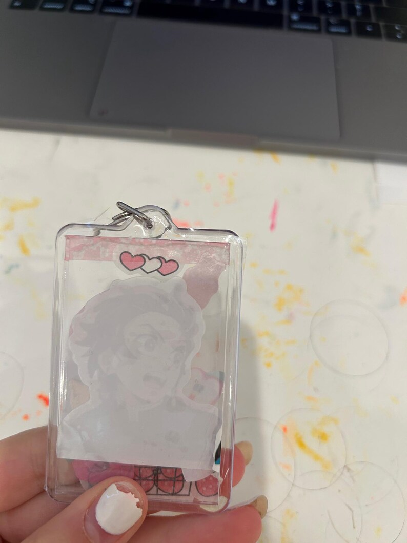 Tanjiro Strawberry Red Keychain - Etsy