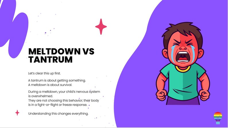 An Autism Meltdown & Emotional Regulation Toolkit for Parents: From ...