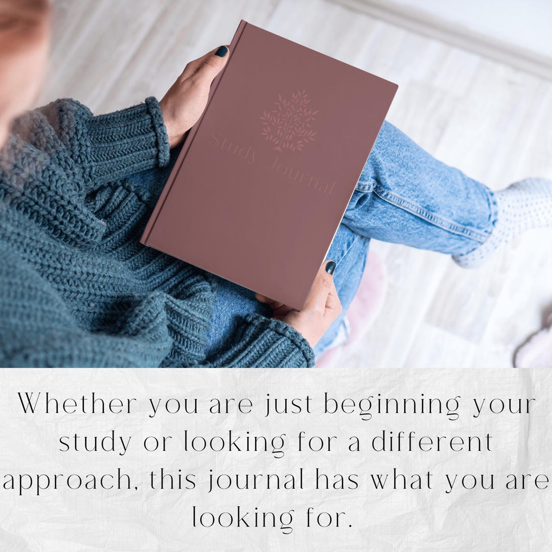 Gospel Study Journal: LDS Scripture Study Guide by Topic - Etsy