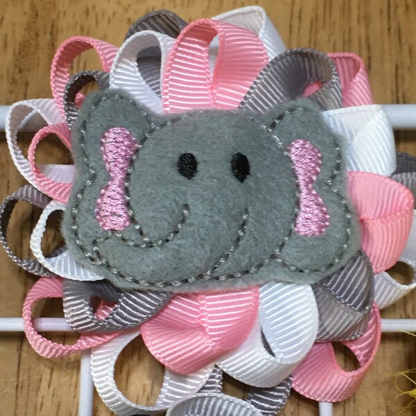 Elephant Hair Bow - Etsy