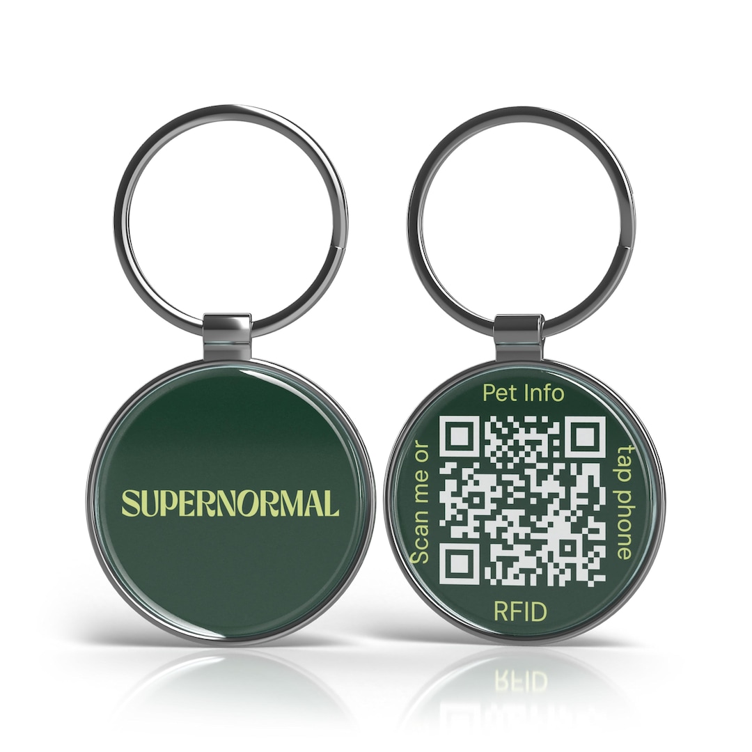 Scannable Smart Pet Tag With GPS Alerts, QR Code ID Tag, Location Tag ...