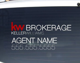 Realtor Car Decal - Etsy