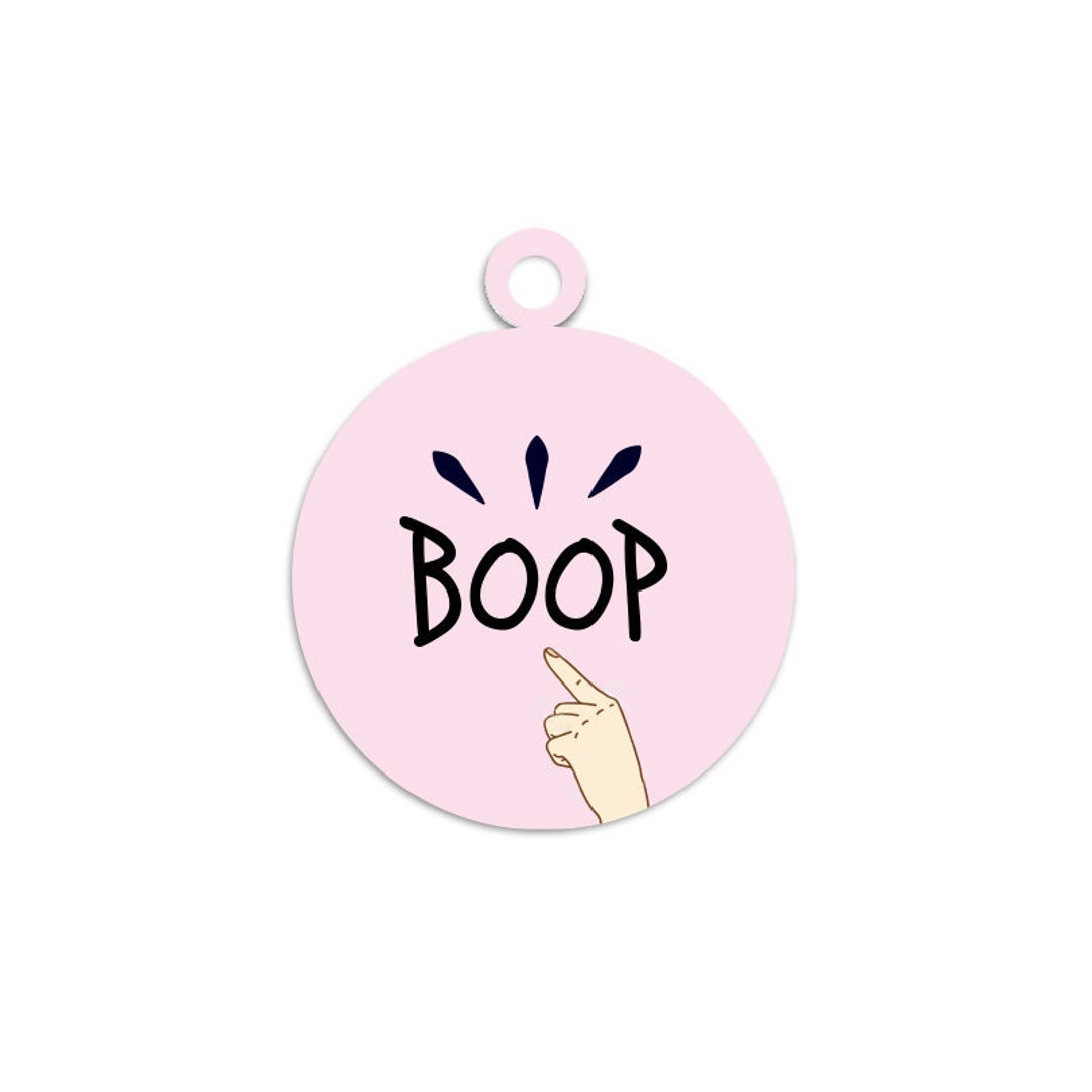 Schitt's Dog Tag Metal Boop Alexis Rose Personalized Name, Address and ...