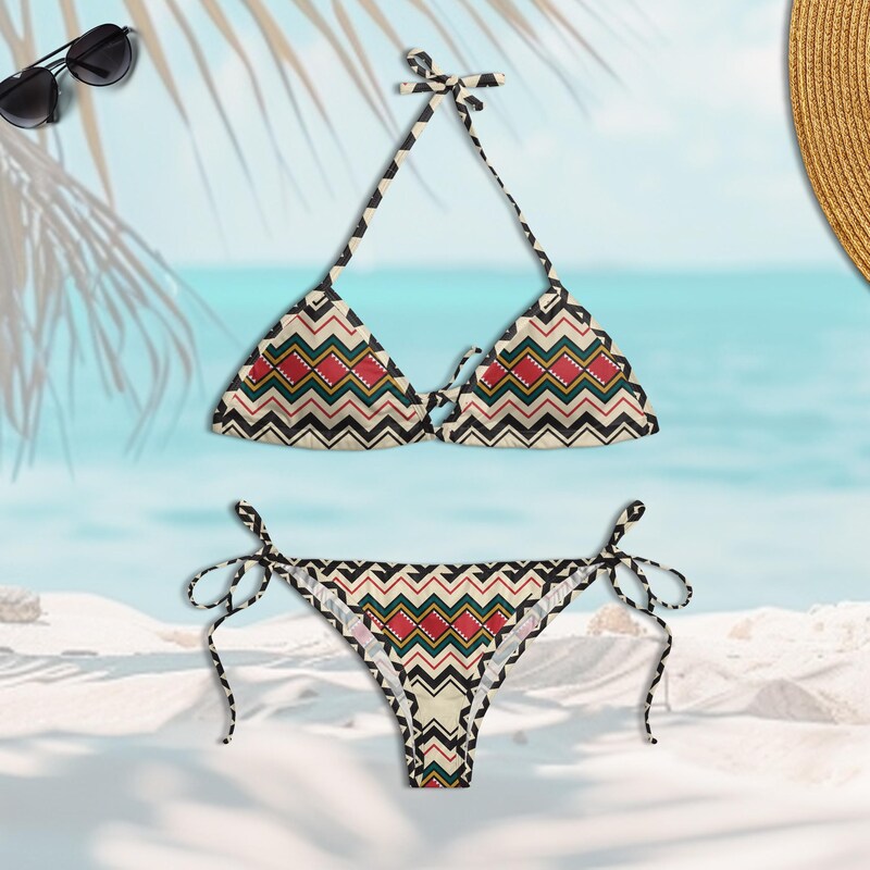 Chevron Swimsuit - Etsy